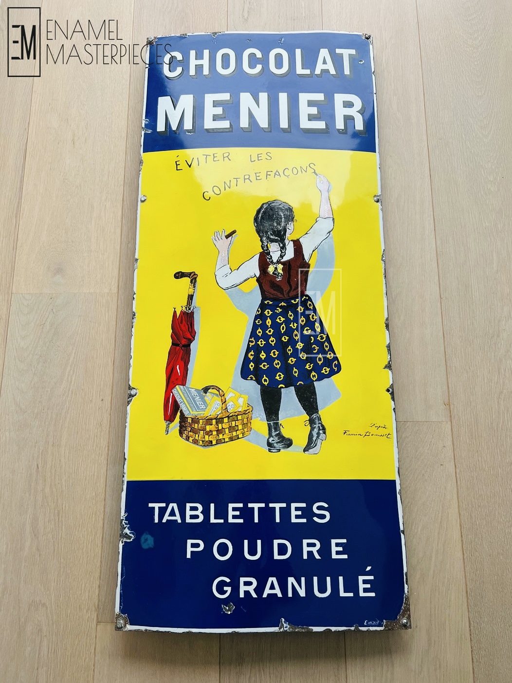 CHOCOLAT MENIER – Éviter les contrefaçons – Enamel Masterpieces