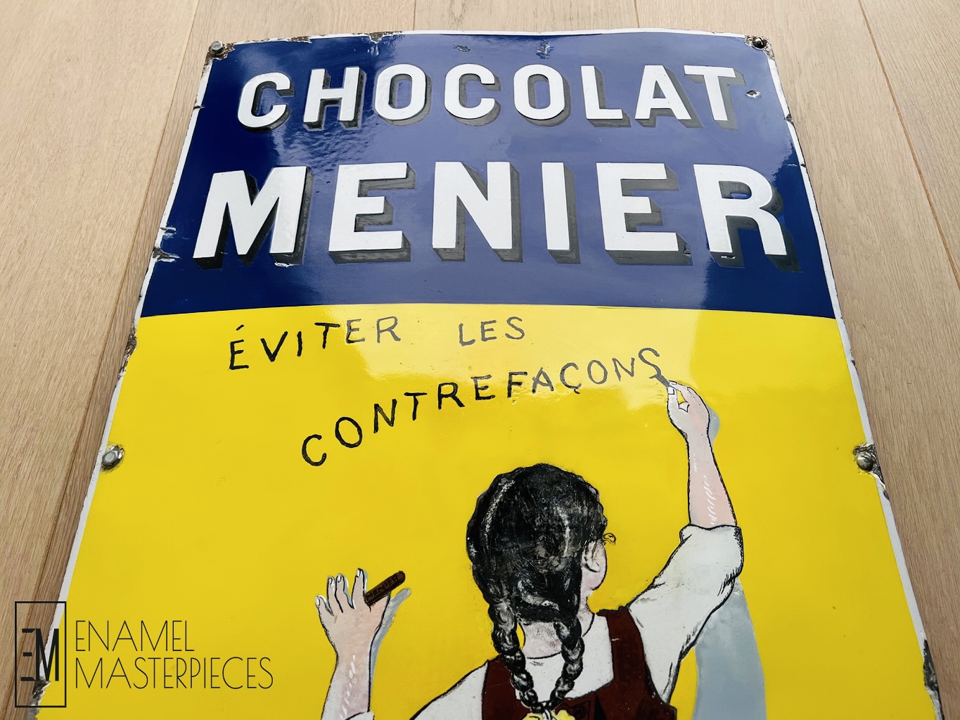 CHOCOLAT MENIER – Éviter les contrefaçons – Enamel Masterpieces