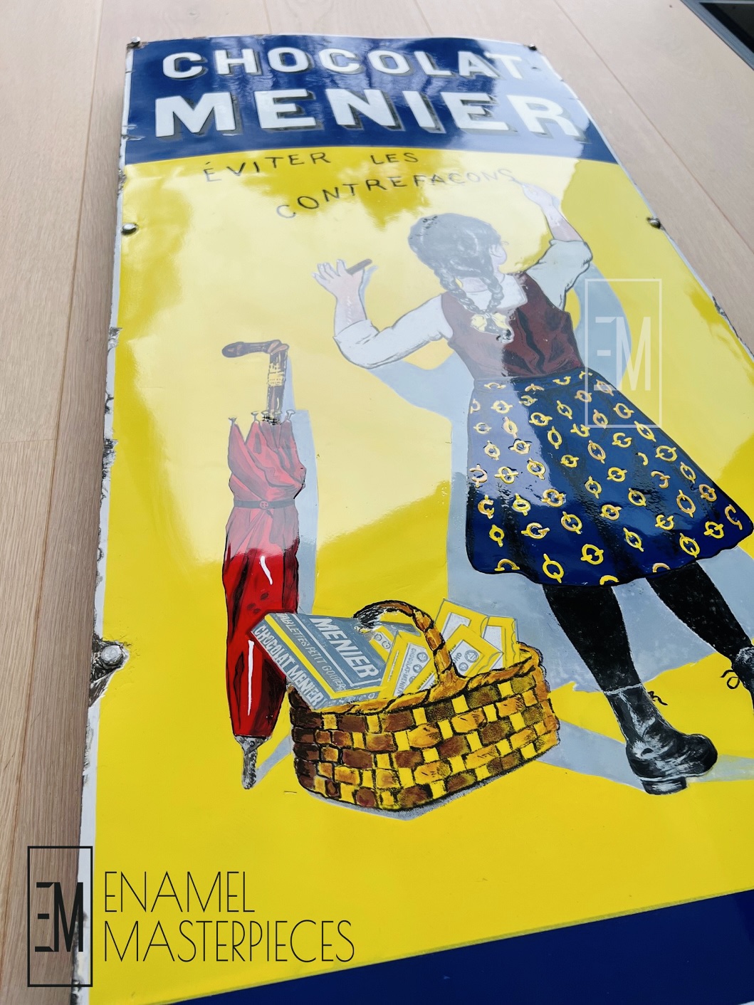 CHOCOLAT MENIER – Éviter les contrefaçons – Enamel Masterpieces